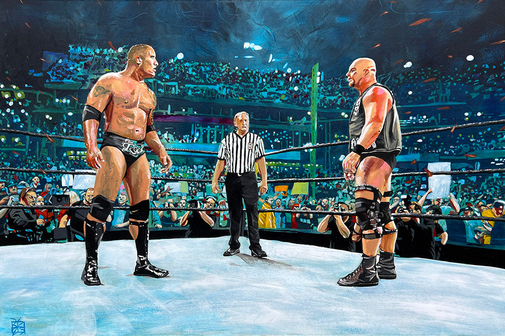 The Rock vs Stone Cold Steve Austin: Wrestling Landscape – Schamberger Labs